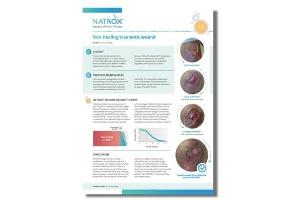 Non-healing traumatic wound - NATROX® Wound Care: Supporting clinicians ...
